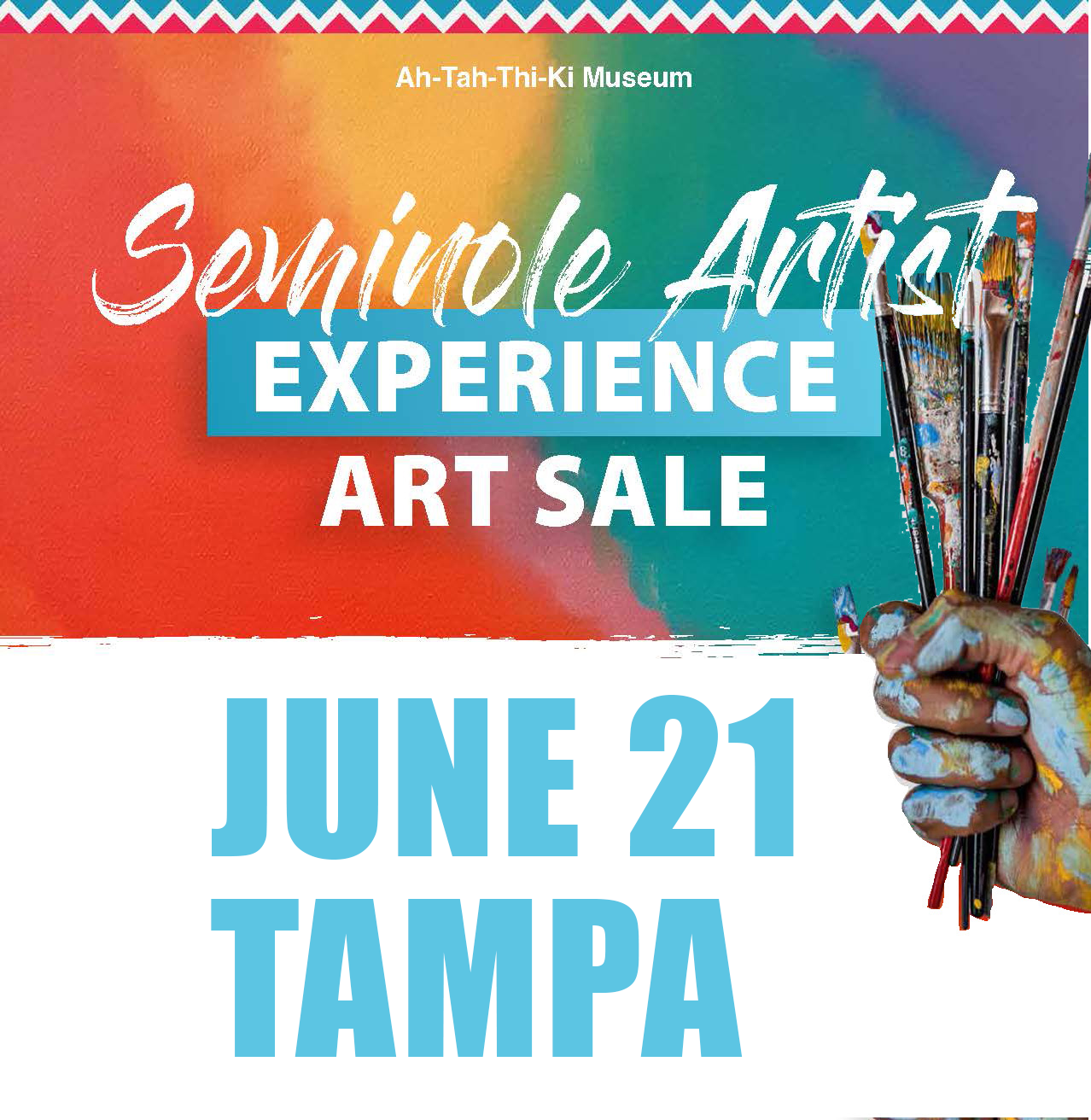 Seminole Artist Experience Art Sale at Tampa Casino